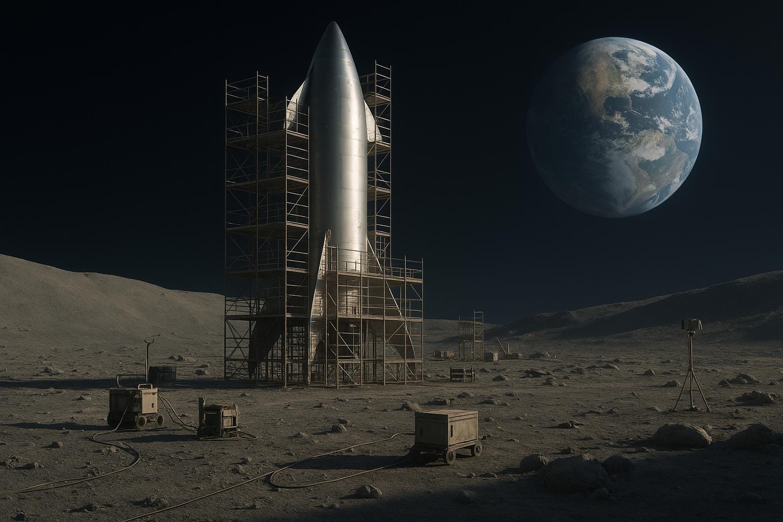 NASA Opens Moon Contract Amid SpaceX Delays